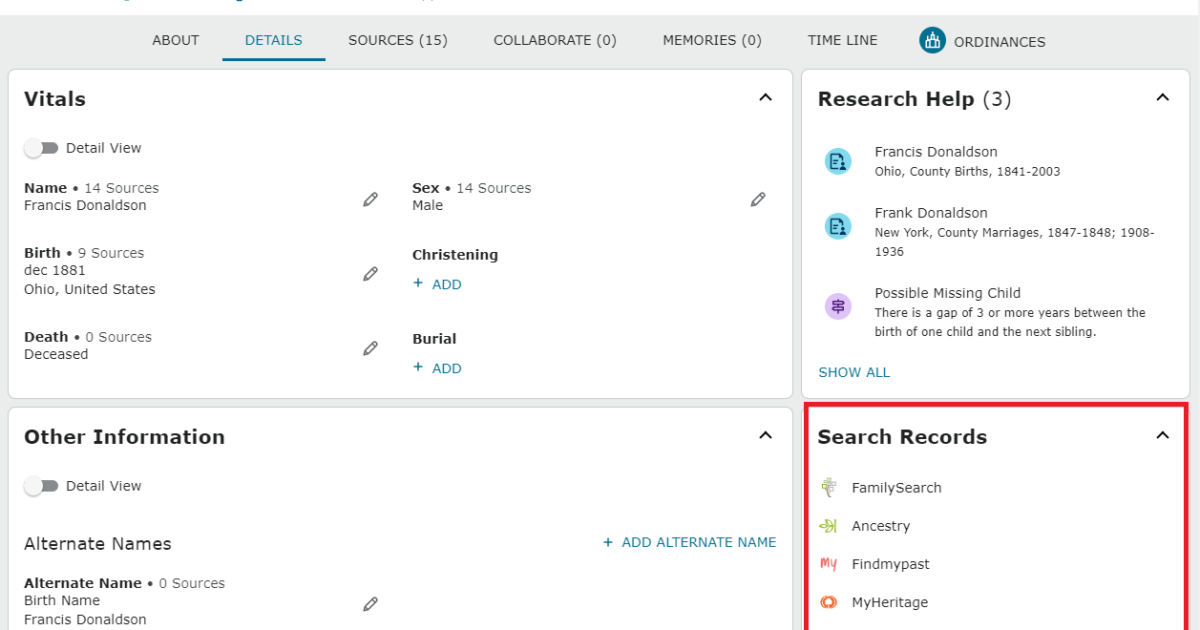 Research 101 Step 4: Instant Records – GenealogyNow